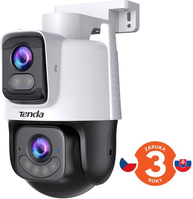 Tenda RH9-WCA - Venkovní otočná Dual Lens IP65 Wi-Fi 6 MPx kamera ...