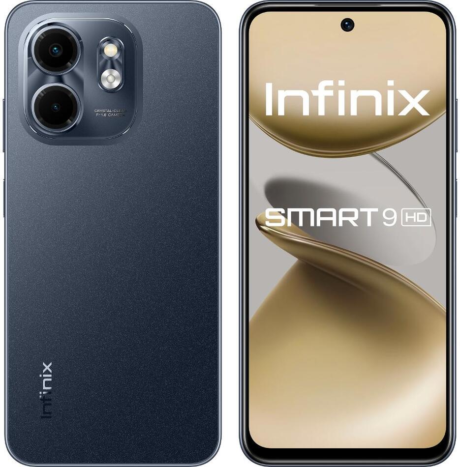 Recenze Infinix Smart 9 HD 4/64GB Metallic Bla Black - mobilní telefon ...