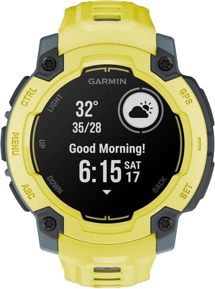 Chytré hodinky Garmin Instinct E 45 mm, Electric Lime | OnlineShop.cz