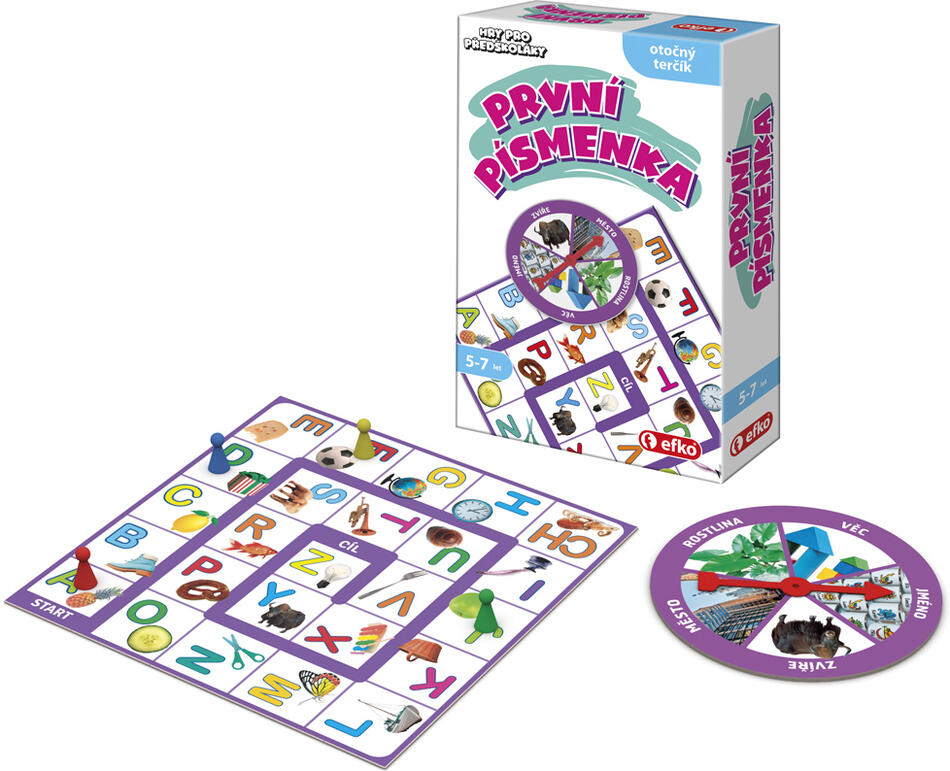 Hry pro předškoláky – První písmenka efko | OnlineShop.cz