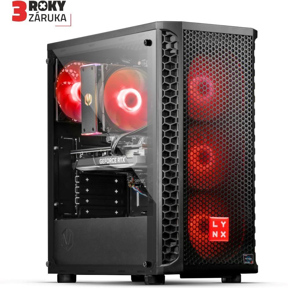 LYNX Challenger Ryzen 7 5700X 32GB 1T SSD NVMe RTX 5070 12G W11 Home ...