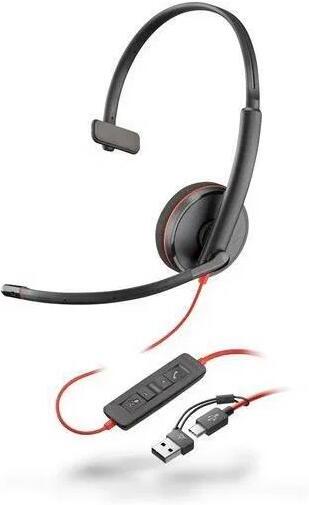 Příslušenství k HP Poly Blackwire 3210 8X214A6, černá - sluchátka ...