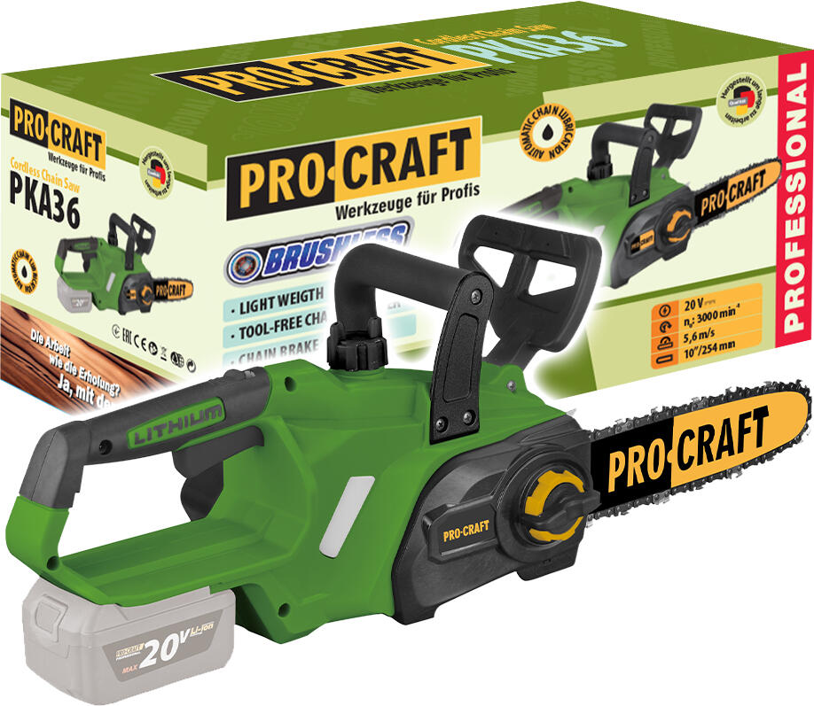 Recenze Procraft PKA36 (bez baterie a nabíječky) / PKA36 - aku ruční pilka, hodnocení ...