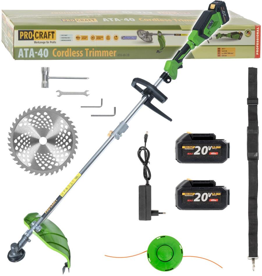 Dotaz k produktu Procraft ATA-40 / ATA-40 - aku křovinořez | OnlineShop.cz