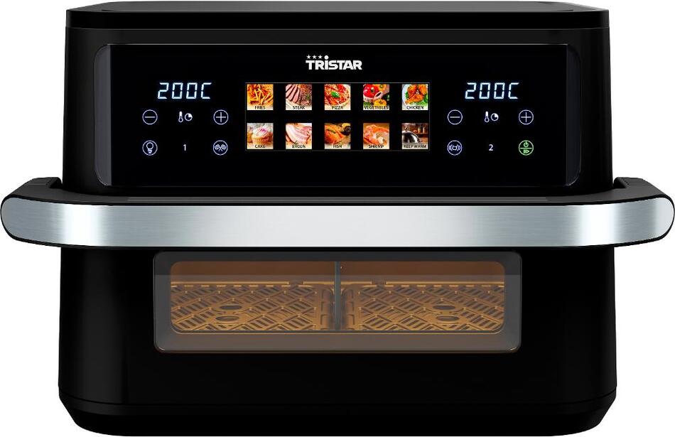 Recenze Tristar FR-9078 Dual zone flex 10 l - horkovzdušná fritéza ...