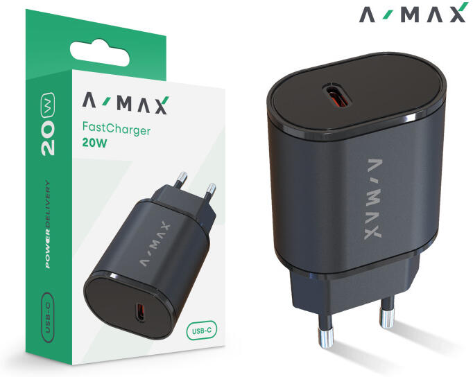 Recenze Aligator - chytrá nabíječka A-MAX Power Delivery 20W USB-C ...
