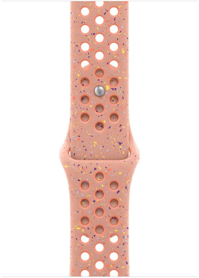 Apple Watch 46mm Alpenglow Pink Nike Sport Band - M/L | OnlineShop.cz