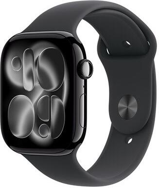 Apple Watch Series 11 GPS + Cellular 46mm Klavírně černý hliník s ...