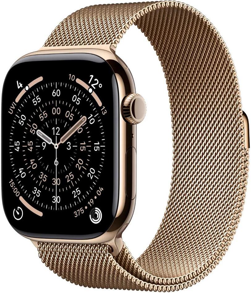 Apple Watch Series 11 GPS + Cellular 42mm Zlatý titan se zlatým ...