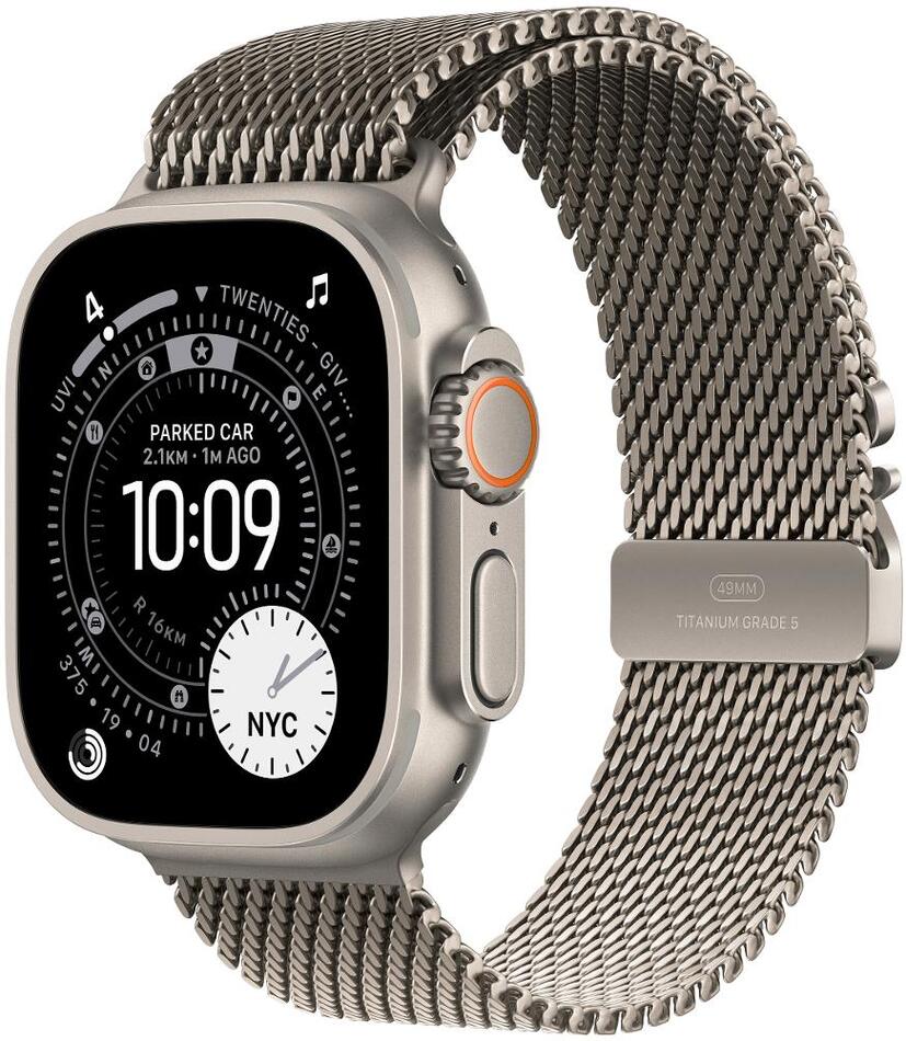 Apple Watch Ultra 3 GPS + Cellular 49mm Přírodní titan s přírodně ...