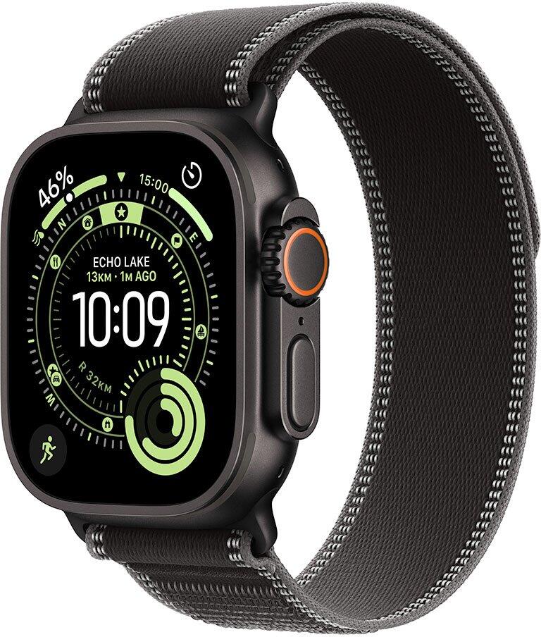 Apple Watch Ultra 3 GPS + Cellular 49mm Černý titan s černým/uhlovým ...