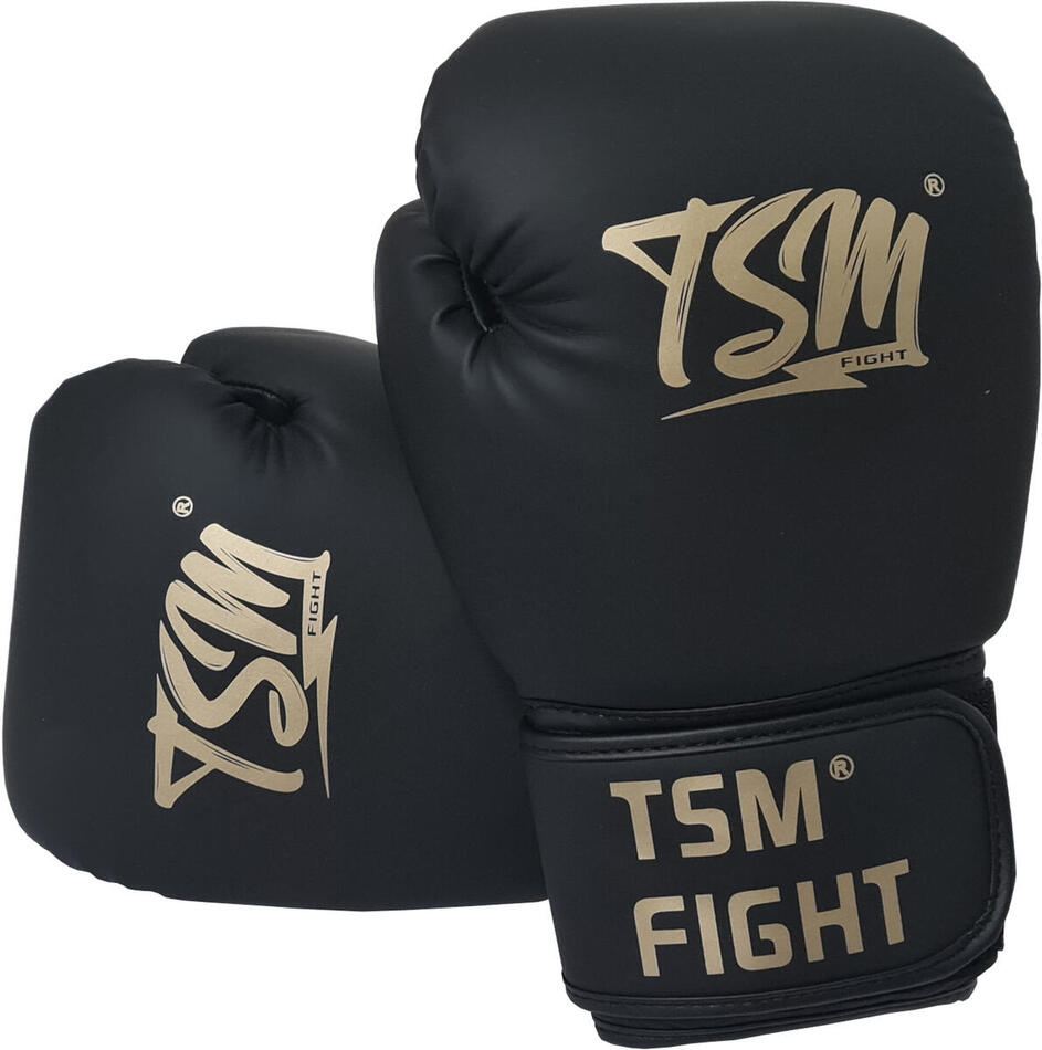 Boxovací rukavice tréninkové KUBIsport 10oz, černé | OnlineShop.cz