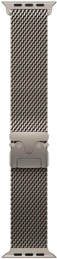 Recenze Apple Watch 49mm Natural Titanium Milanese Loop - Medium ...