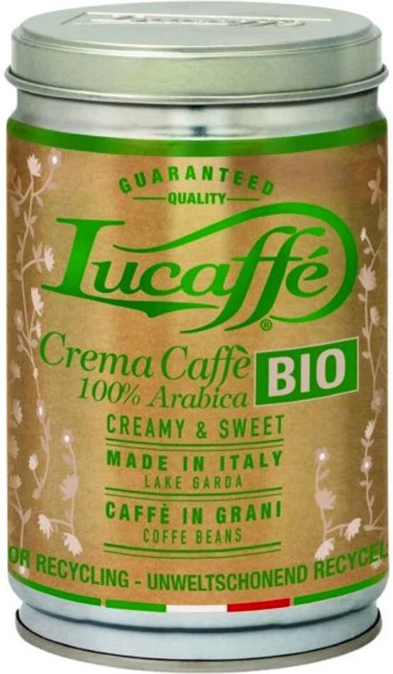 CREMA CAFFE BIO KÁVA ZRNO 250G Lucaffé | OnlineShop.cz