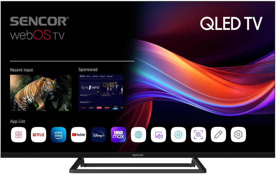 QLED Smart TV Sencor 40" SLE 40QF860B Webos | OnlineShop.cz