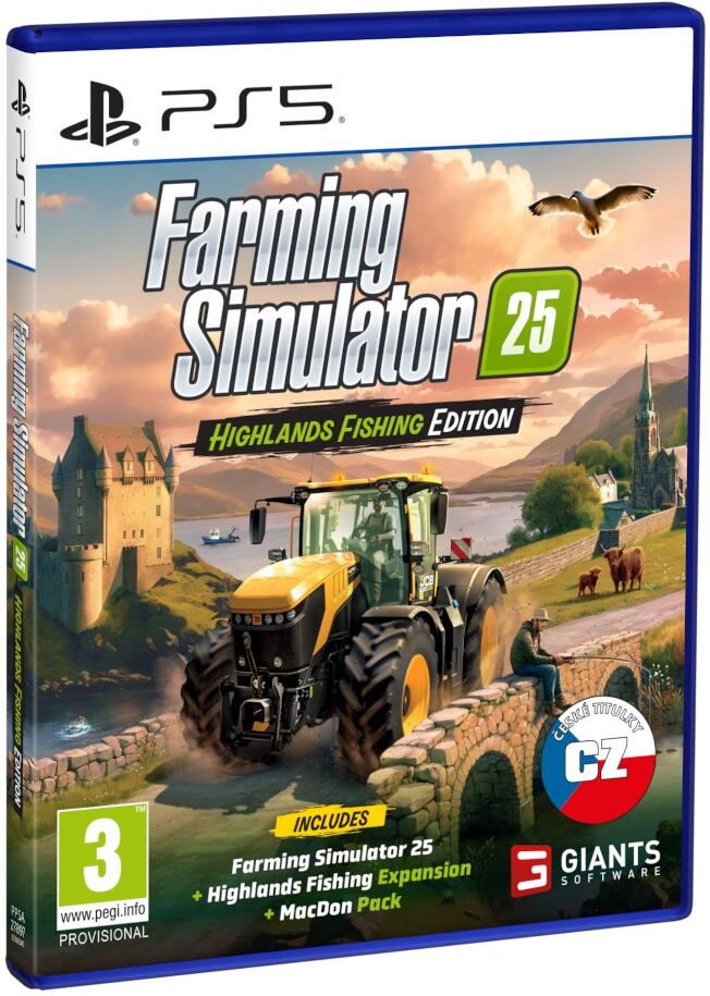 GIANTS SOFTWARE PS5 - Farming Simulator 25: Highlands Fishing Ed ...