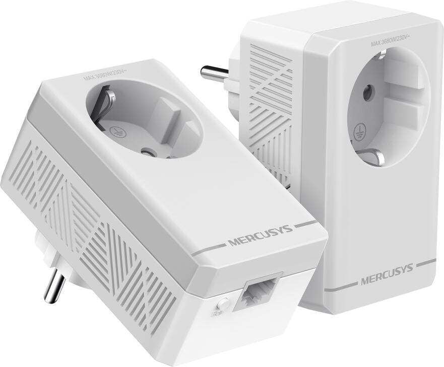 Powerline ethernet TP-Link Mercusys MP300P KIT 600Mbps, AV2 | OnlineShop.cz