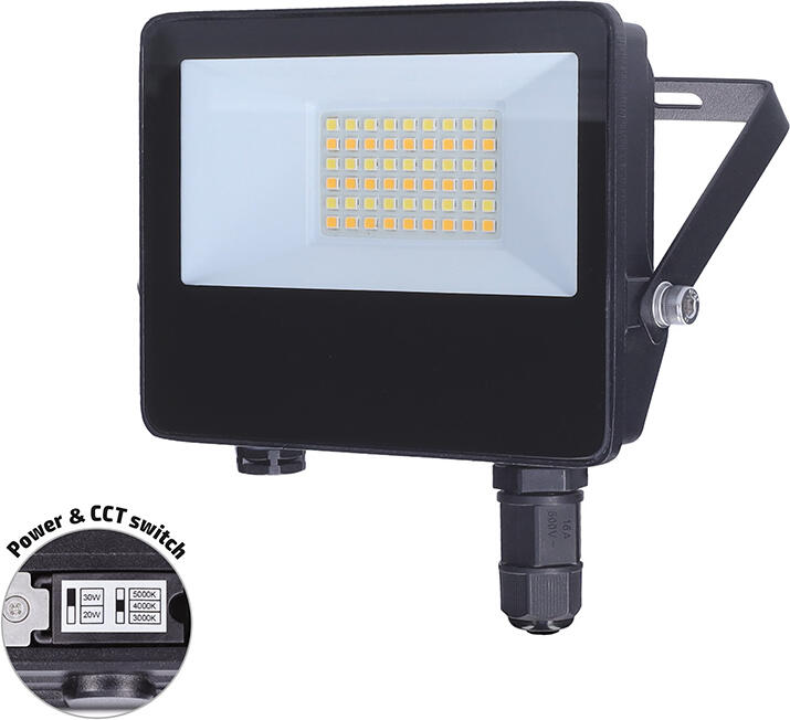 Solight LED reflektor TOP, 20W, max. 2600lm, 3CCT, volitený výkon 100/ ...