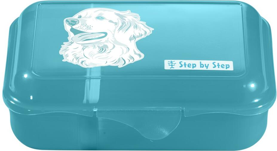 Rotho Krabička na svačinu Step by Step, Dog Basty, modrá | OnlineShop.cz