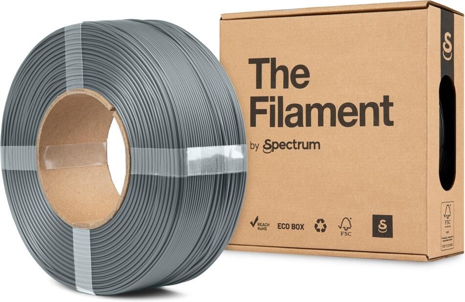 Filament "The Filament" ReFill HT-PLA 1.75mm DARK GREY 1kg | OnlineShop.cz