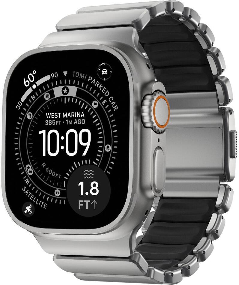 Stratos Natural Titan Blck AW 45/46/49mm NOMAD | OnlineShop.cz