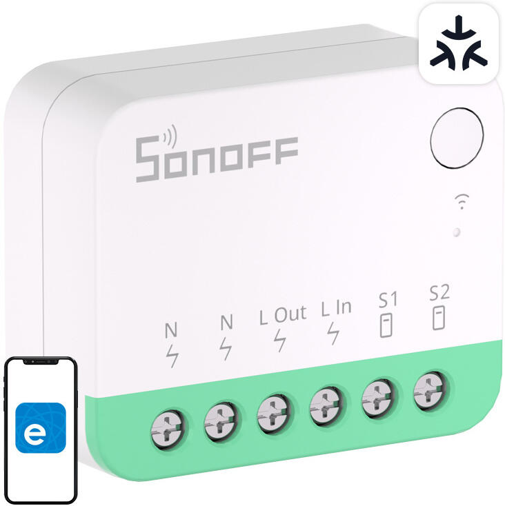 Recenze Sonoff MINIR4M Matter smart WiFi mini switch (HomeKit ...