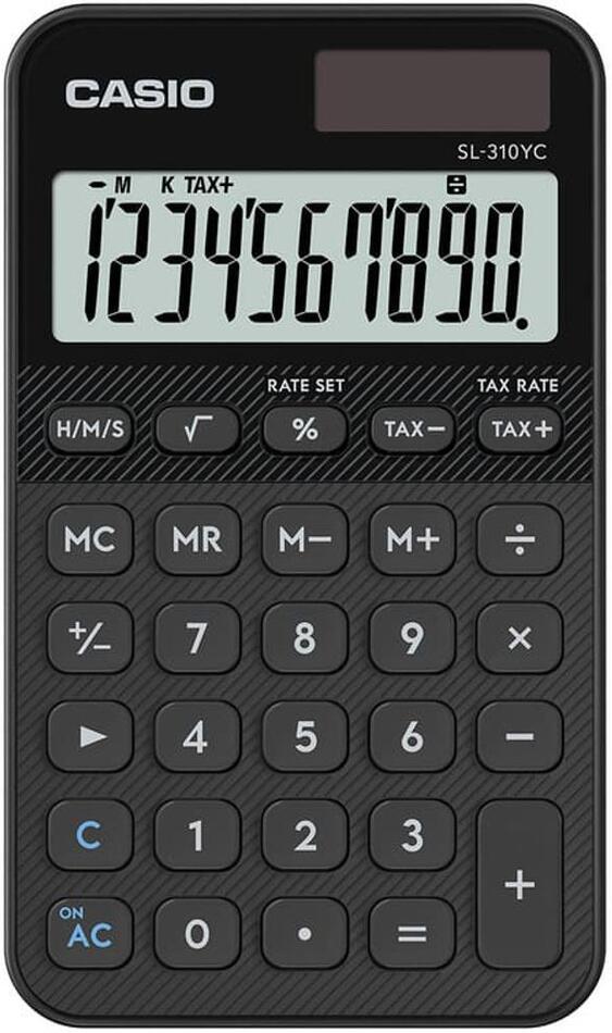 Kalkulačka CASIO SL 310 YC BK | OnlineShop.cz