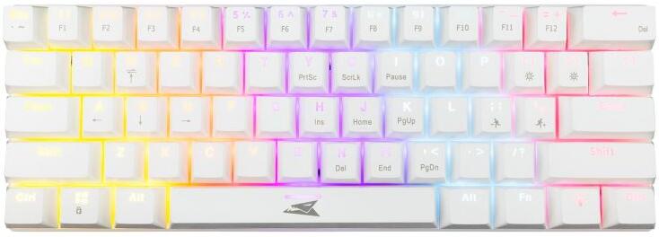 Baracuda herní mechanická klávesnice DOLPHIN, US layout, modré spínače ...