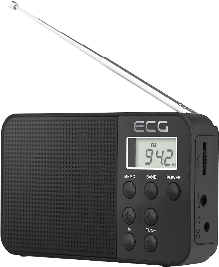 Přenosné rádio ECG R 111 Black | ONLINESHOP.cz