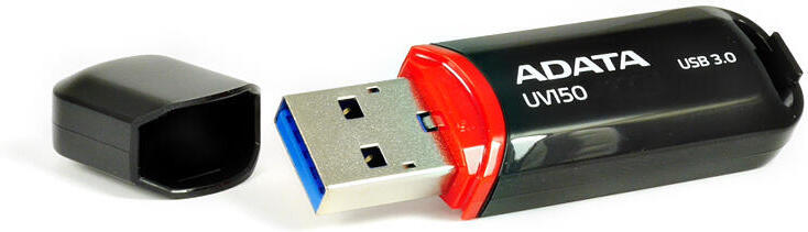 ADATA UV150/128GB/USB 3.0/USB-A/Černá (AUV150-128G-RBK) | OnlineShop.cz