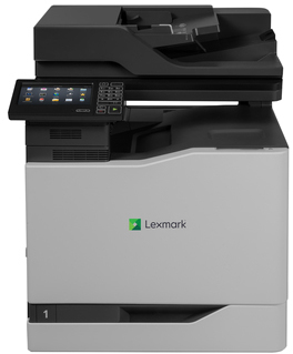Lexmark CX827de color laser MFP, 50/50ppm, síť, duplex, dotykový LCD ...