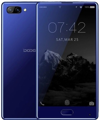 Doogee MIX DualSIM gsm tel. 4+64GB Aurora Blue | ONLINESHOP.cz