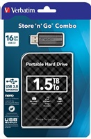 Alternativy k VERBATIM HDD 2.5" 1,5TB + Flash 16GB Store 'n' Go USB 3.0 ...