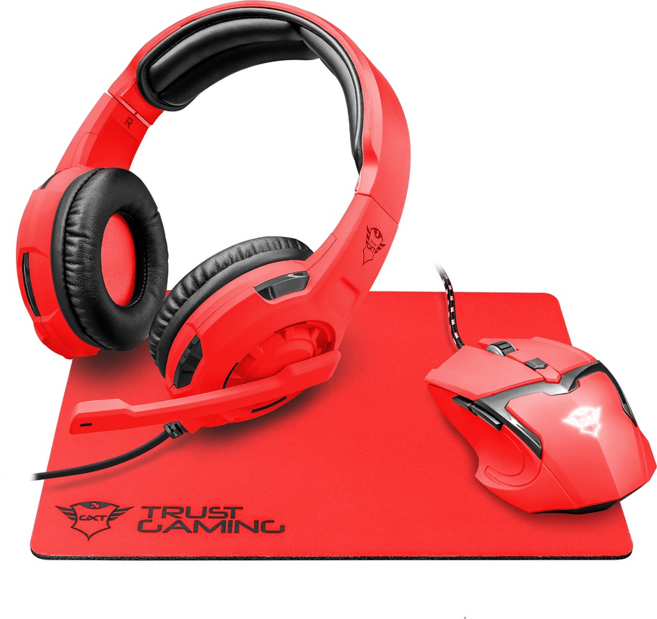 TRUST GXT790-SB Spectra Gaming Bundle - red (22471) | OnlineShop.cz