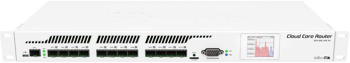 MikroTik Cloud Core Router CCR1016-12S-1S+, 2GB RAM, 12x SFP cages,1x ...