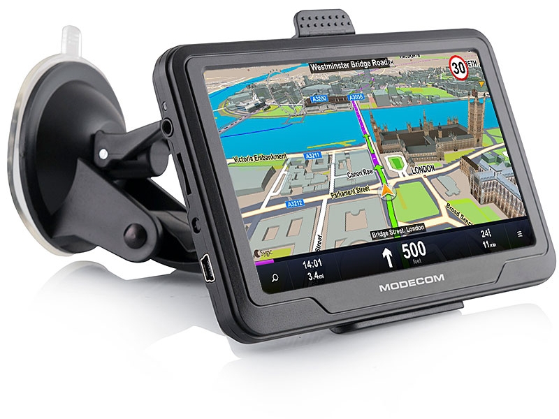 Modecom FreeWAY SX2 HD GPS navigace, Europe LIFETIME mapy, 5" displej ...