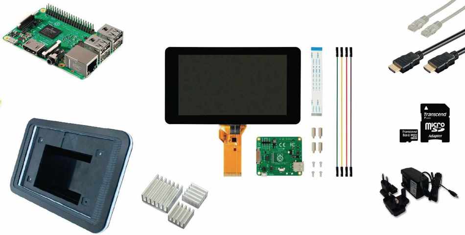 Raspberry Pi 3 LCD Starter KIT + WiFi + Raspbian software | ONLINESHOP.cz
