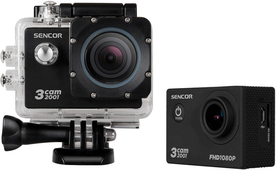 Digitální kamera Sencor 3CAM 2001 Action CAM | ONLINESHOP.cz