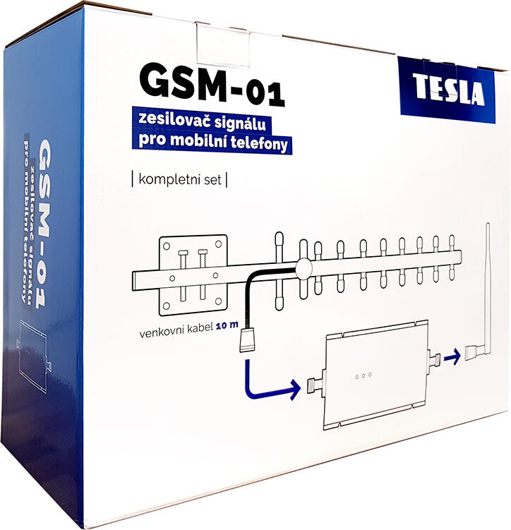 Tesla GSM-01 zesil. signálu 900Mhz | OnlineShop.cz