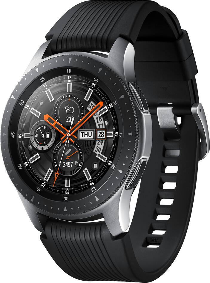 SAMSUNG Galaxy Watch R800 (46 mm) Silver (SM-R800NZSAXEZ) | OnlineShop.cz