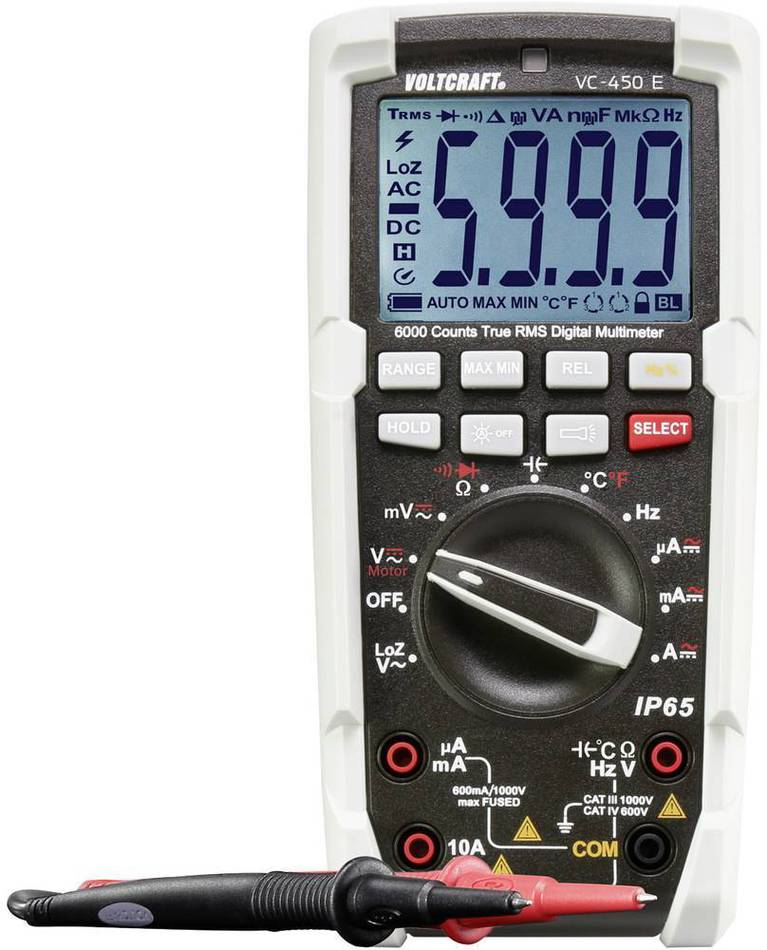 Recenze Voltcraft Digitální multimetr VOLTCRAFT VC-450 E DMM (K ... Recenze Voltcraft Digitální multimetr VOLTCRAFT VC-450 E DMM (K ...