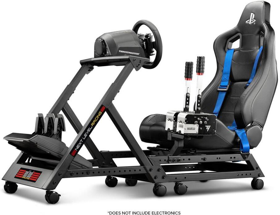 Next Level Racing GTtrack Racing Simulator Cockpit, PlayStation Edition ...