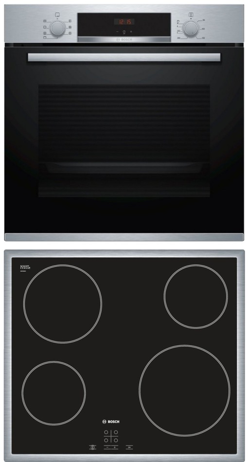 Recenze Bosch HBA513BS1 + Sklokeramická deska Bosch PKE645D17E - SET ...