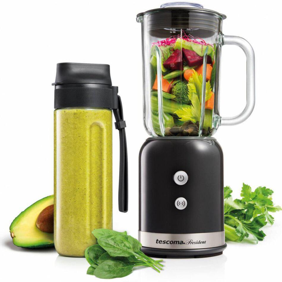 Smoothie mixér Tescoma PRESIDENT 0,6 l, antracitová | OnlineShop.cz