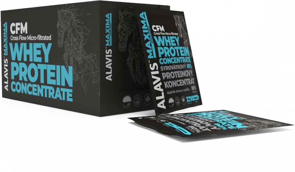 Fotogalerie ALAVIS Maxima Protein 30g (25 sáčků v balení) | ONLINESHOP.cz