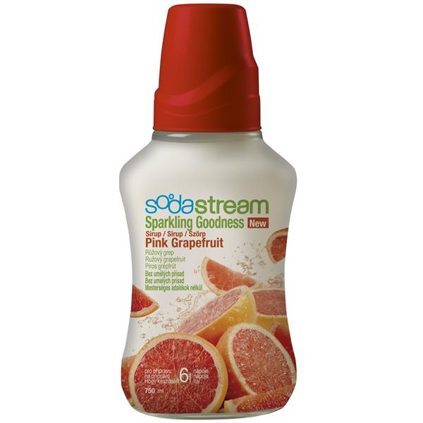 Fotogalerie SodaStream GOODNESS Růžový grep, 750 ml - sirup | OnlineShop.cz