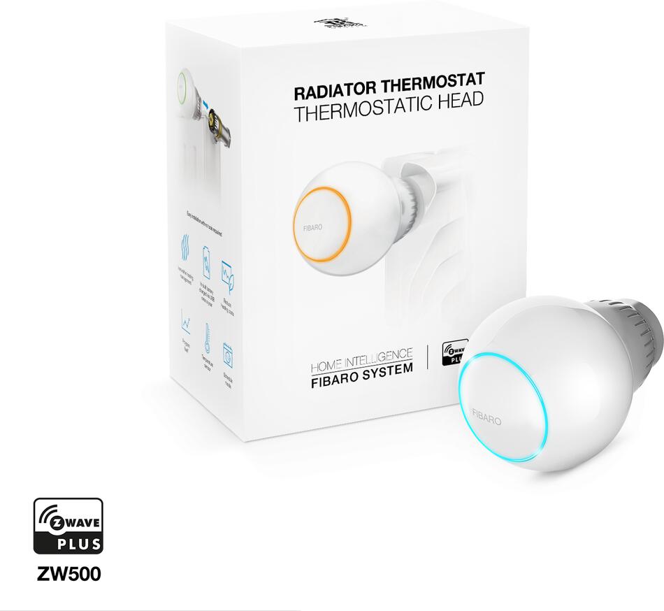 Fibaro Radiátorová hlavice, FIB-FGT-001-ZW5 | ONLINESHOP.cz