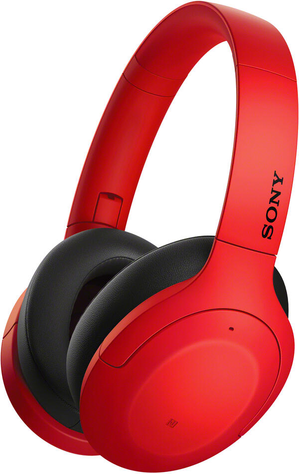 SONY sluchátka WH-H910N červená (WHH910NR.CE7) | ONLINESHOP.cz