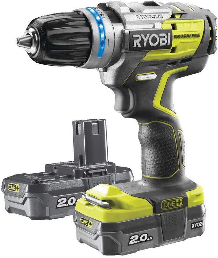Recenze Ryobi R18PDBL-220S, aku 18 V bezkomutátorová příklepová vrtačka ...