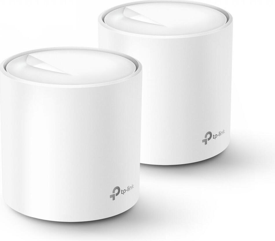 Fotogalerie TP-Link Deco X20 (2-pack) AX1800, WiFi 6, 2x GLAN, / 574Mbps 2,4GHz/ 1201Mbps 5GHz ...